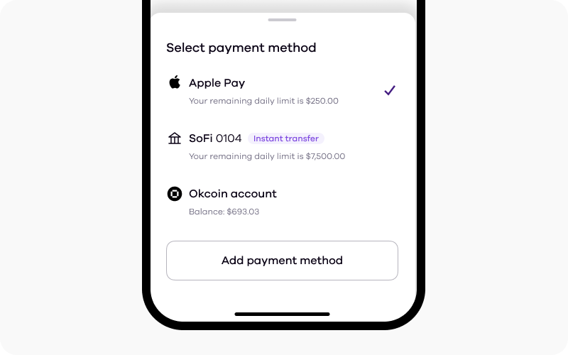 How Do I Buy Crypto With Apple Pay Okcoin Help Center